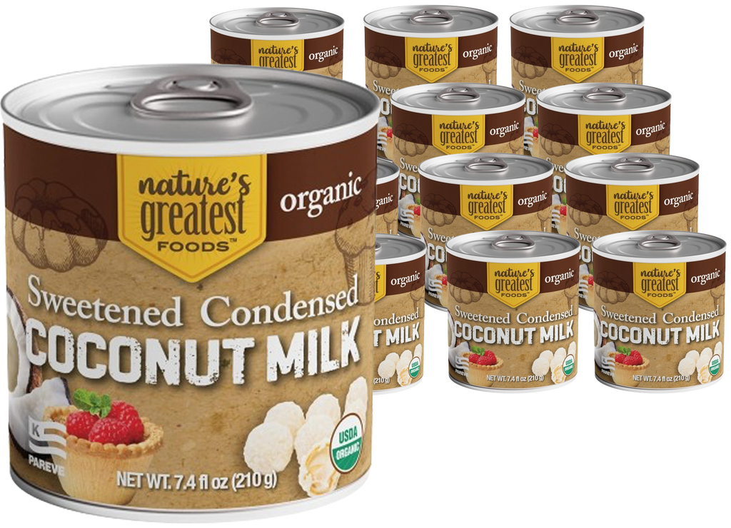 Nature's Greatest Foods Organic Sweetened Condensed Coconut Milk (12 ...