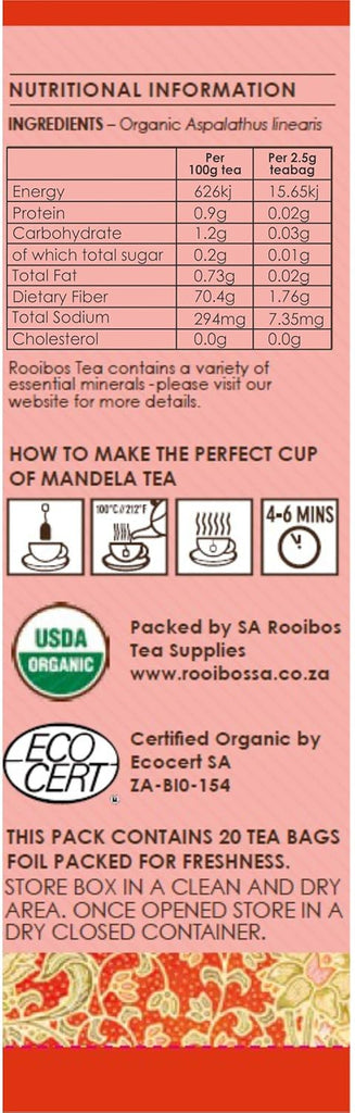 Mandela Tea Organic Honeybush & Rooibos Tea Bundle (60 CT) – Martie