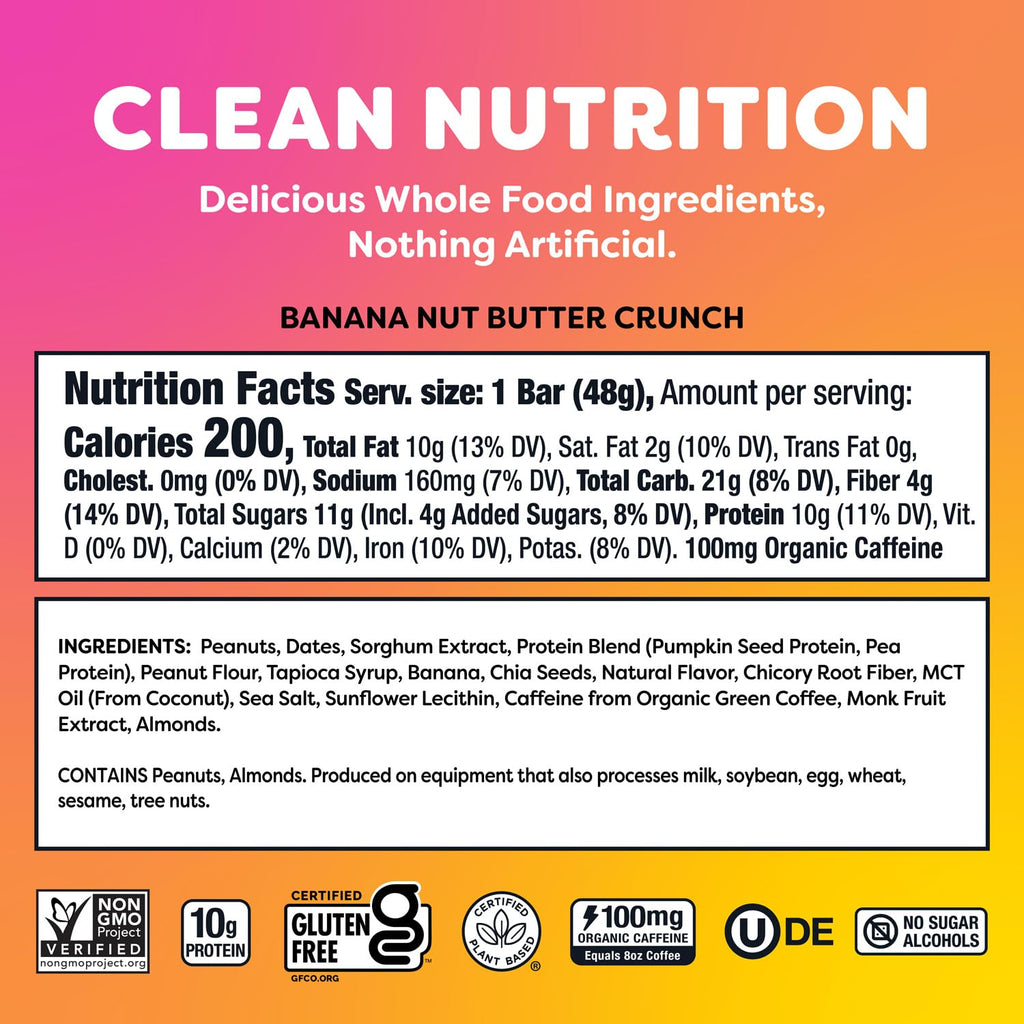 Quantum Banana Nut Butter Crunch Bar (8 CT) – Martie