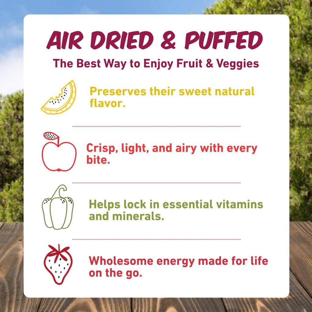 Organic Melon Fruit Puffs – Martie