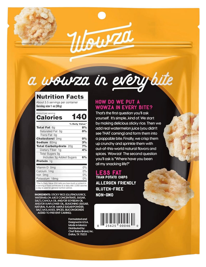 Wowza Buttery Pancake Crunchy Rice Crisps – Martie