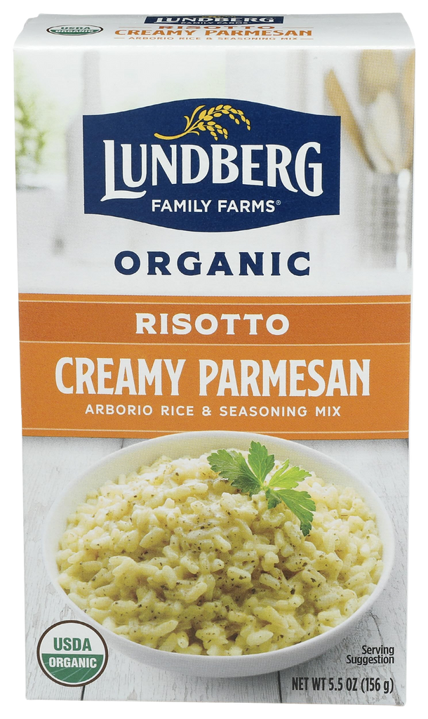 Lundberg Organic Arborio Rice Creamy Parmesan Risotto – Martie