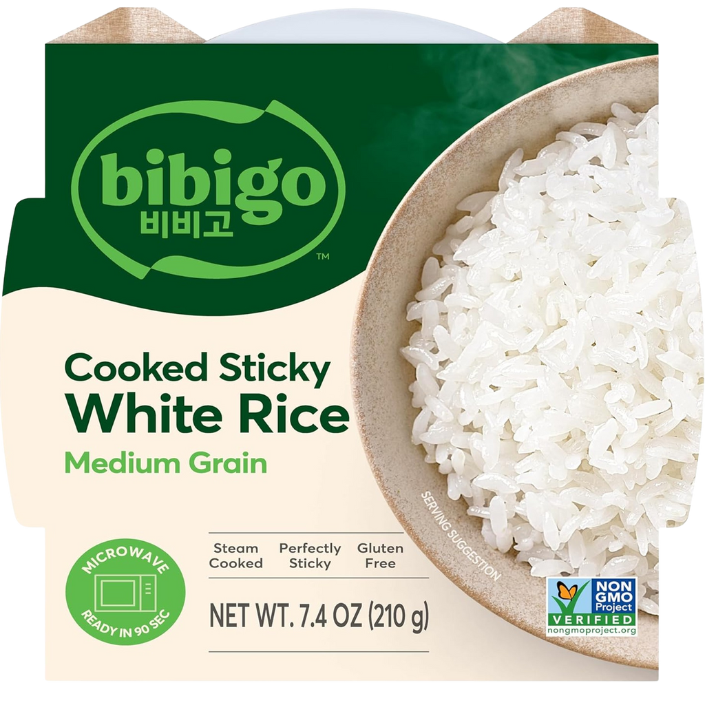 Bibigo Medium Grain Cooked Sticky White Rice – Martie