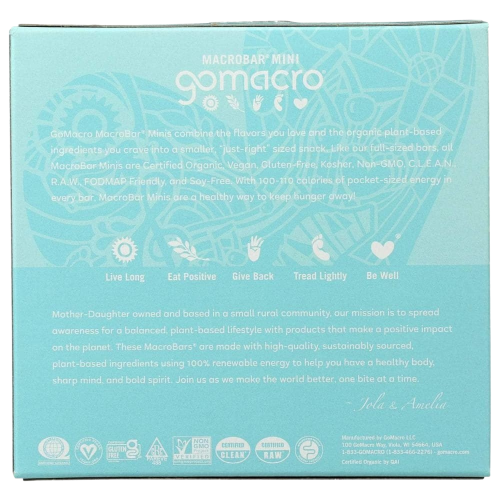 GoMacro Coconut Almond Mini Bar (8CT) – Martie