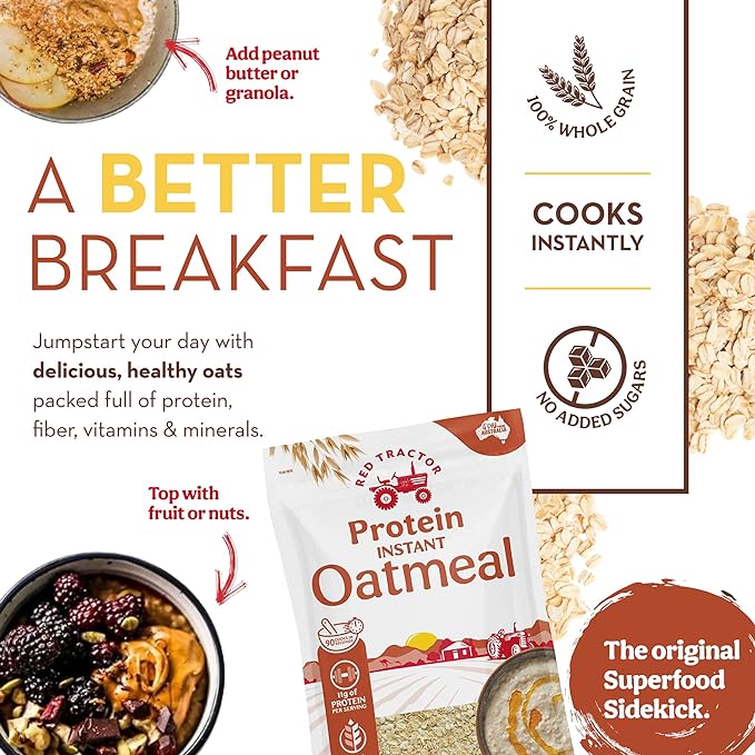 Red Tractor Oats Protein Instant Creamy Austria – Martie