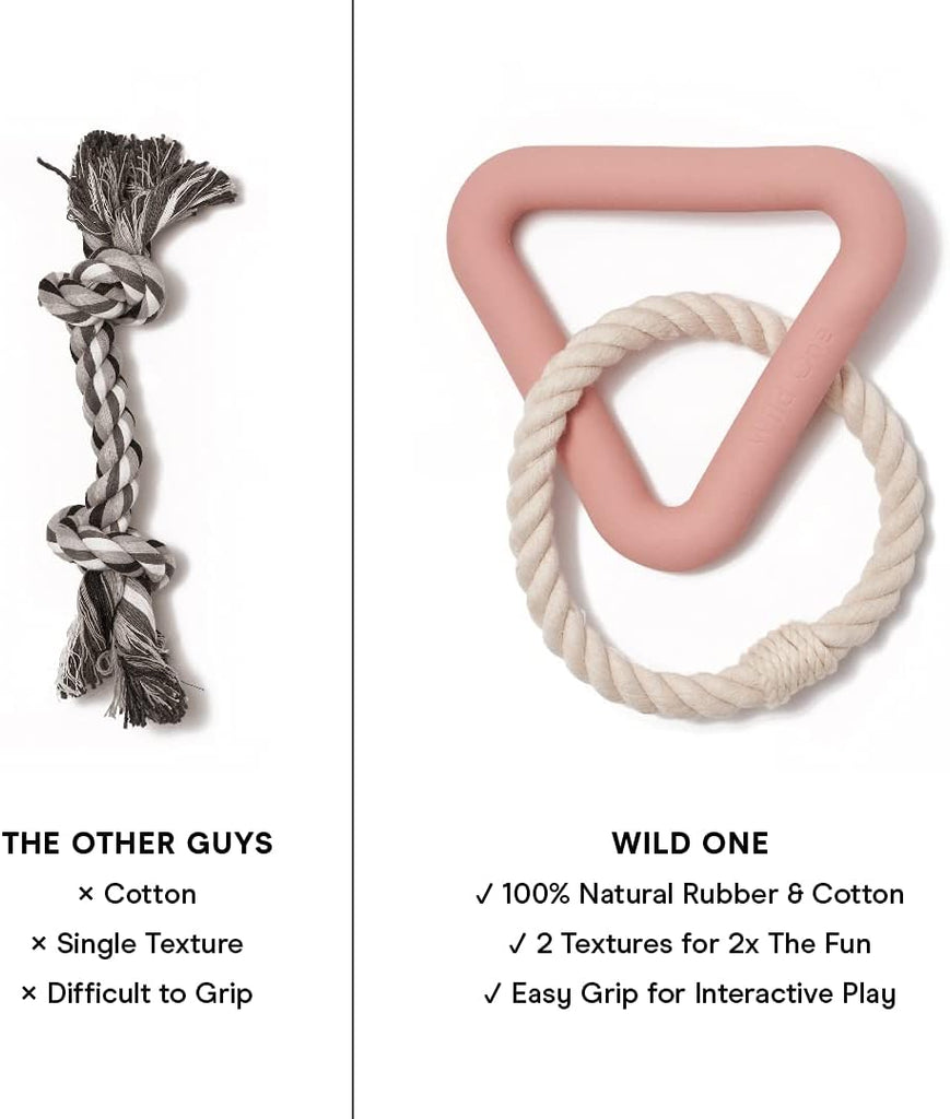 Wild One Triangle Tug - Small Blush – Martie