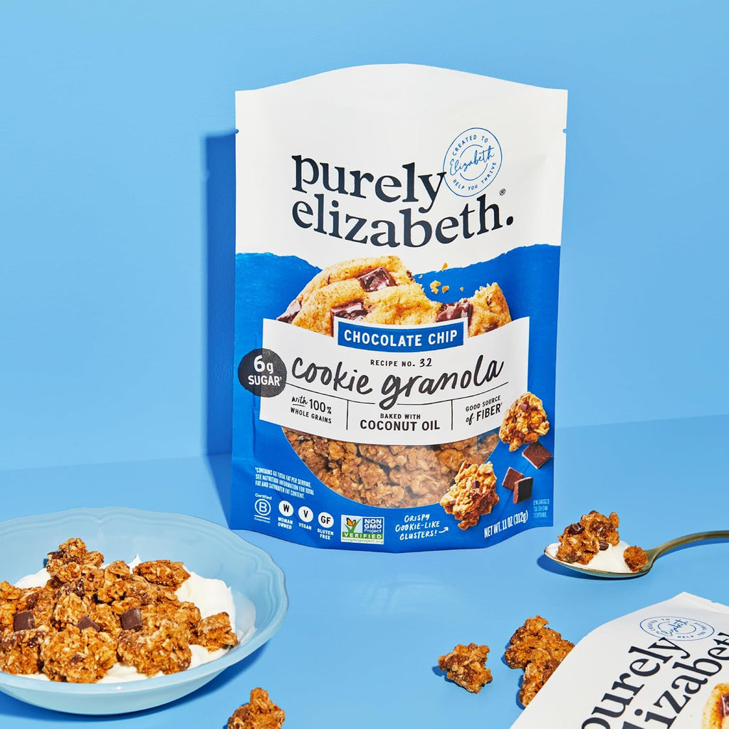 Purely Elizabeth Chocolate Chip Cookie Granola (3 Pack) – Martie