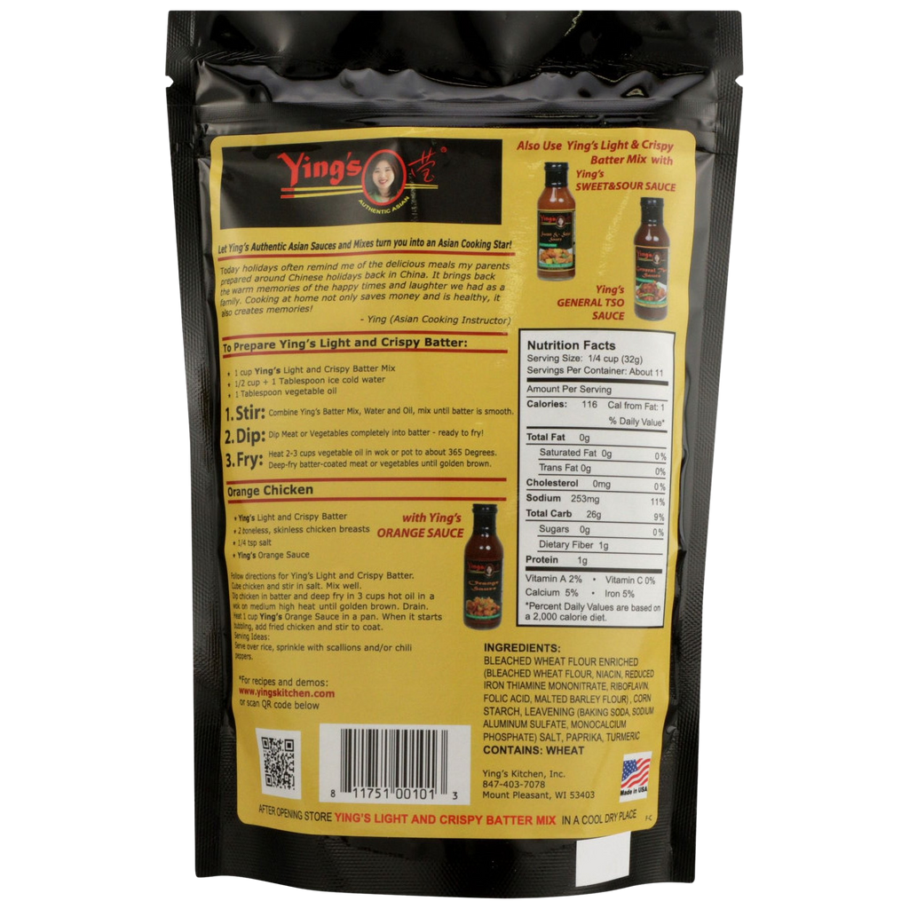 Ying's Chinese Style Batter Mix – Martie