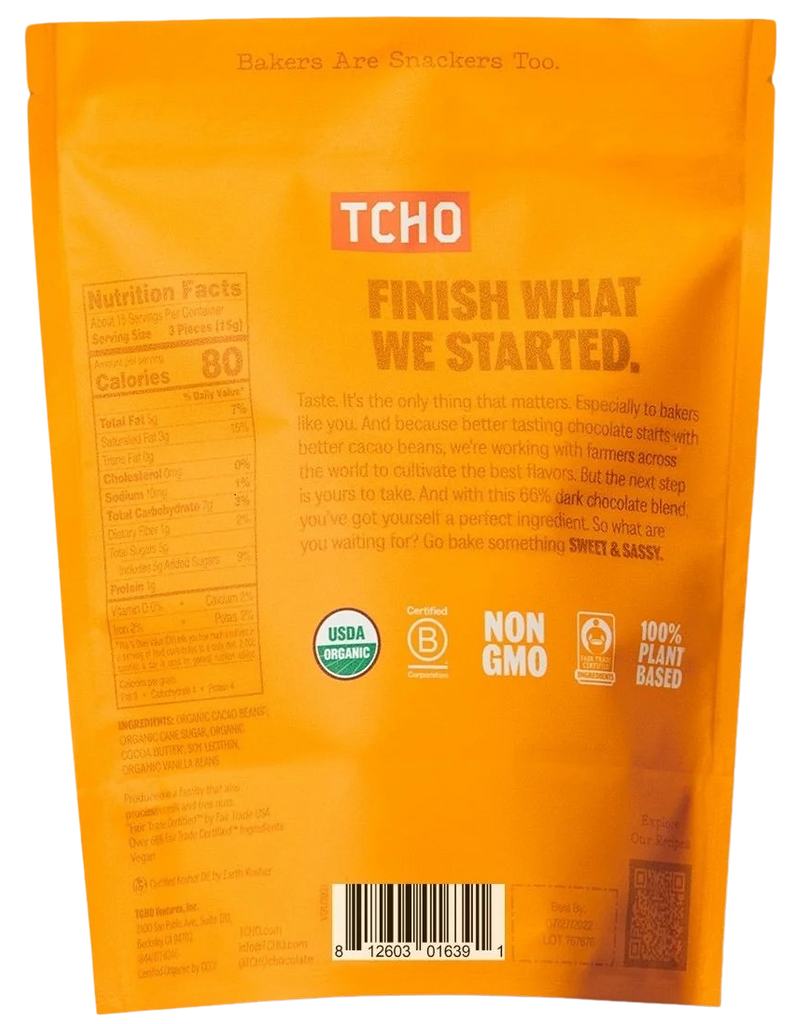 Tcho Sweet & Sassy Baking Chocolate – Martie