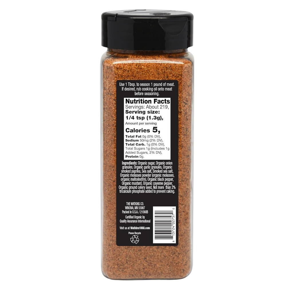 Watkins Sweet and Savory BBQ Seasoning – Martie