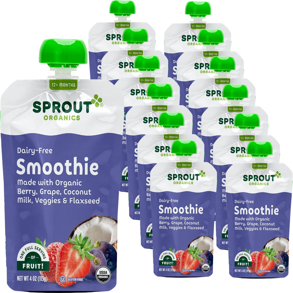 Sprout Organics Dairy-Free Smoothie (12+ Months) (12 Pack) – Martie