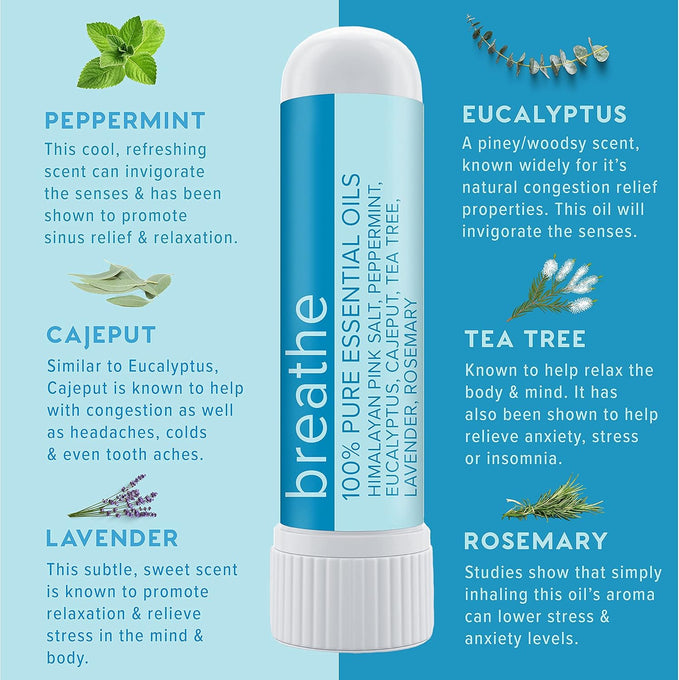 Moxe Breathe Inhaler with Pure Essential Oils – Martie