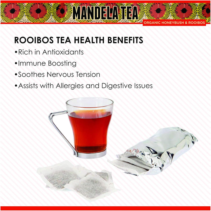 Mandela Tea Organic Honeybush & Rooibos Tea Bundle (60 CT) – Martie