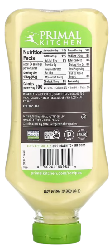 Primal Kitchen Buffalo Mayo with Avocado Oil – Martie