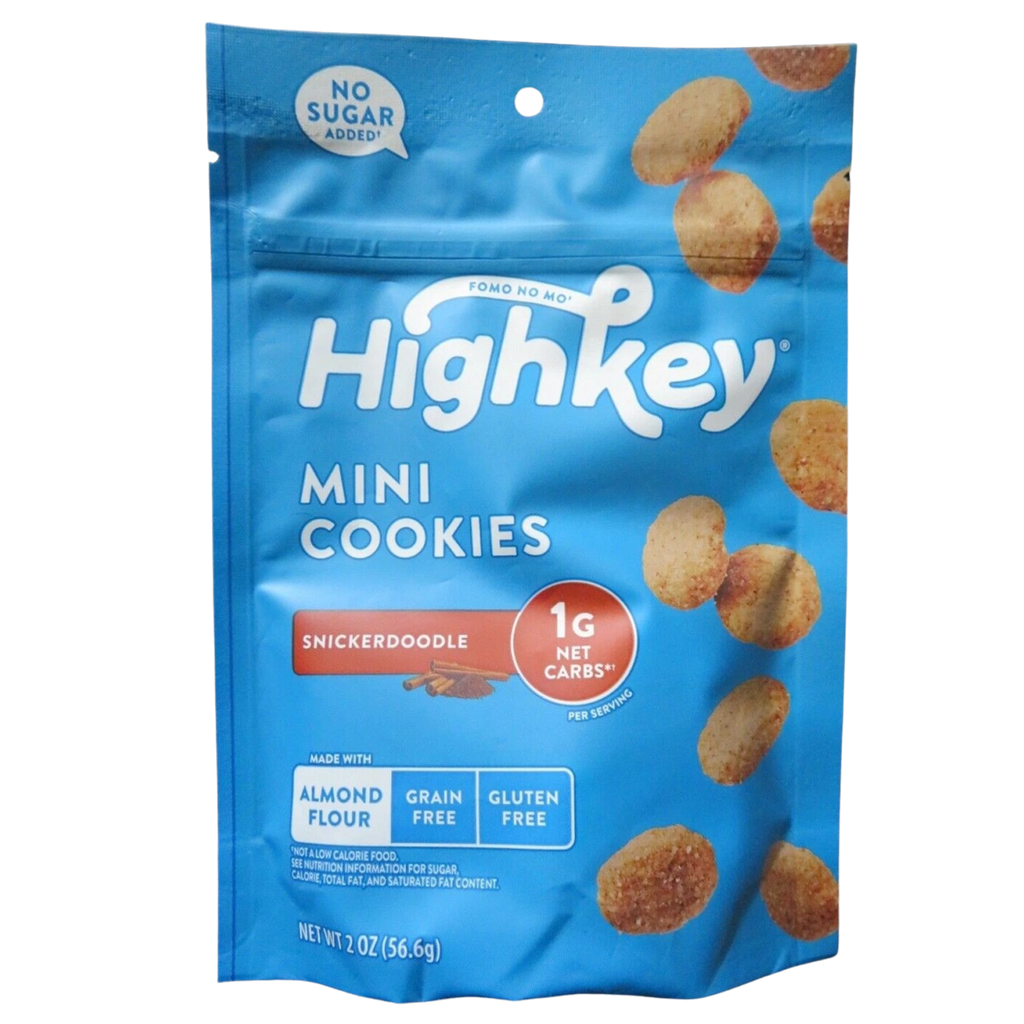 High Key Snacks Snickerdoodle Mini Cookies – Martie