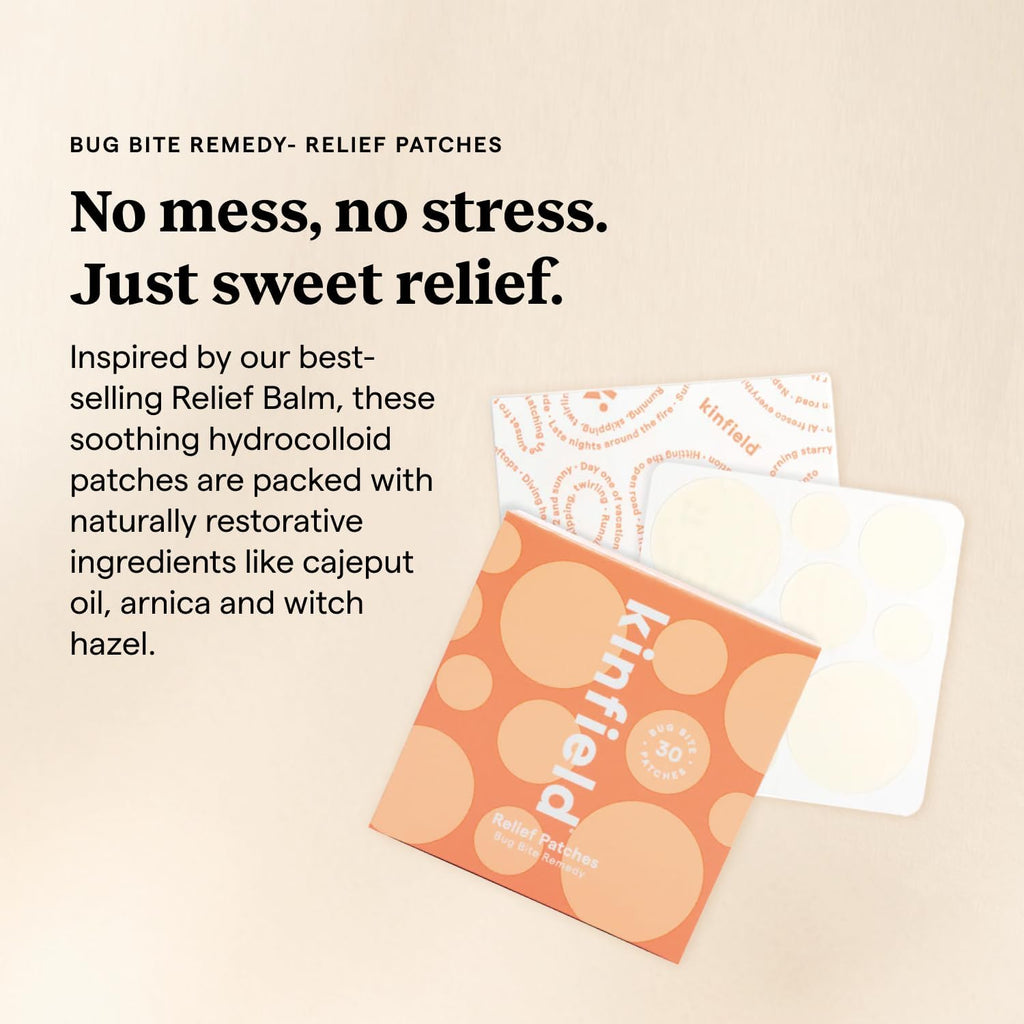 Kinfield Bug Bite Remedy Relief Patches (30 CT) – Martie