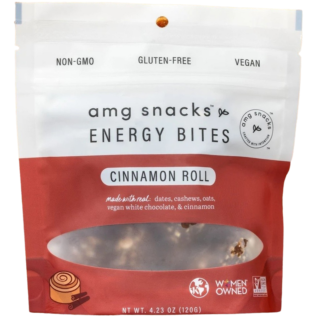 amg snacks Cinnamon Roll Energy Bites – Martie
