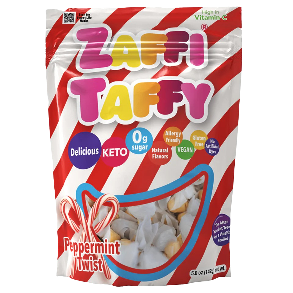 Zolli Candy Zaffi Taffy Peppermint Twist – Martie