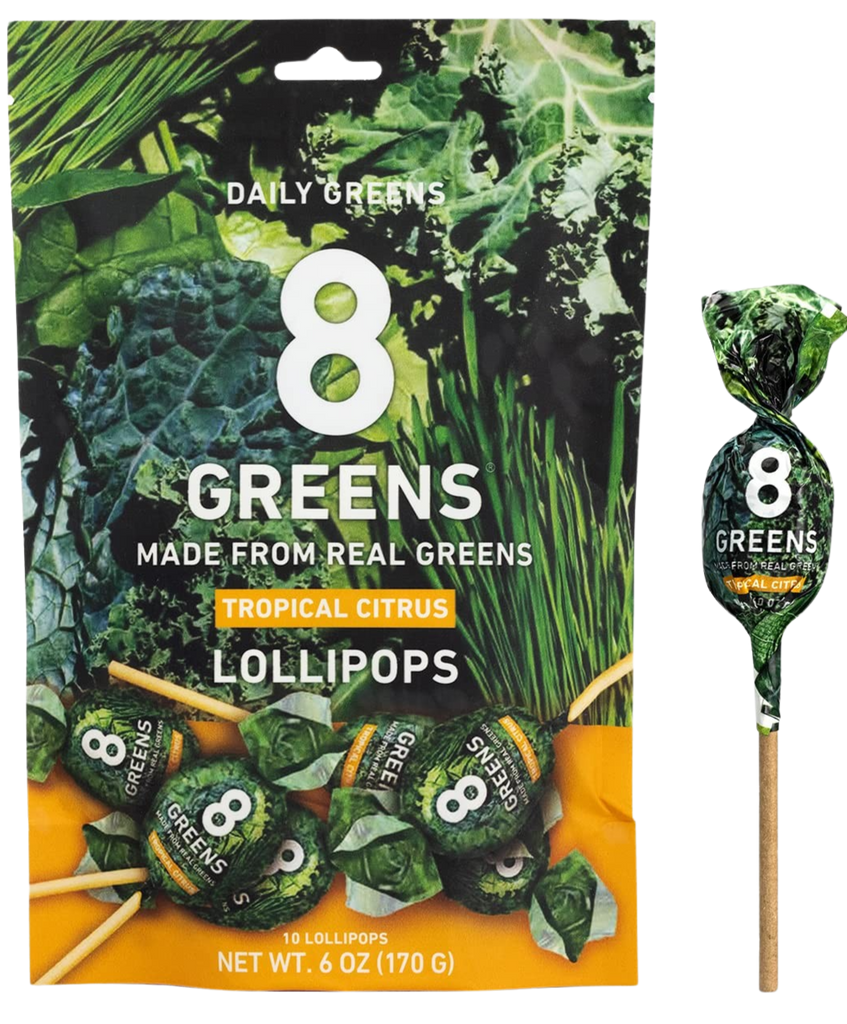 8greens Tropical Citrus Lollipops (10 CT) – Martie