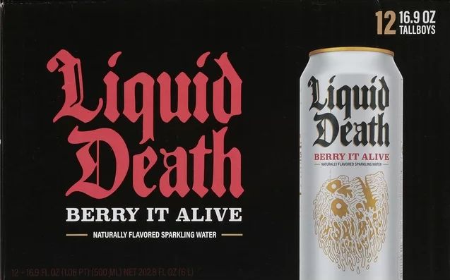 Liquid Death Berry It Alive Sparkling Water (12 Pack) – Martie
