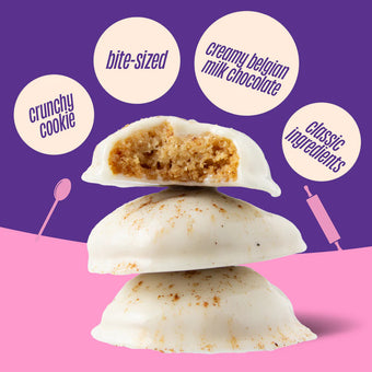 Tazzy White Chocolate Snickerdoodle Cookies Bites (6 Pack) – Martie