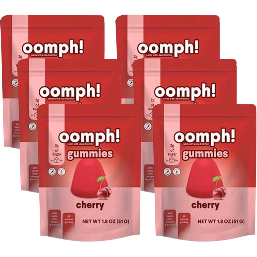 Oomph Low-Calorie Gummies - Cherry (6 Pack) – Martie