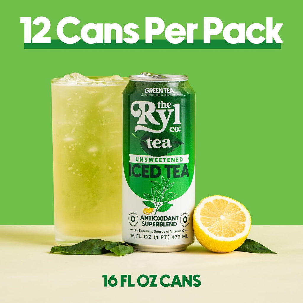 The Ryl Company Unsweetened Green RTD Tea – Martie