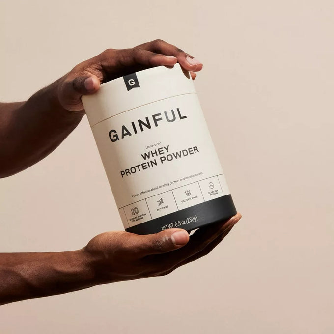 Gainful Whey Protein Powder - Unflavored – Martie