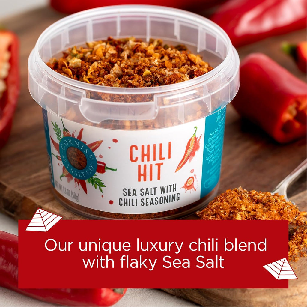 Cornish Sea Salt Chili Hit Sea Salt with Chili Seasoning – Martie