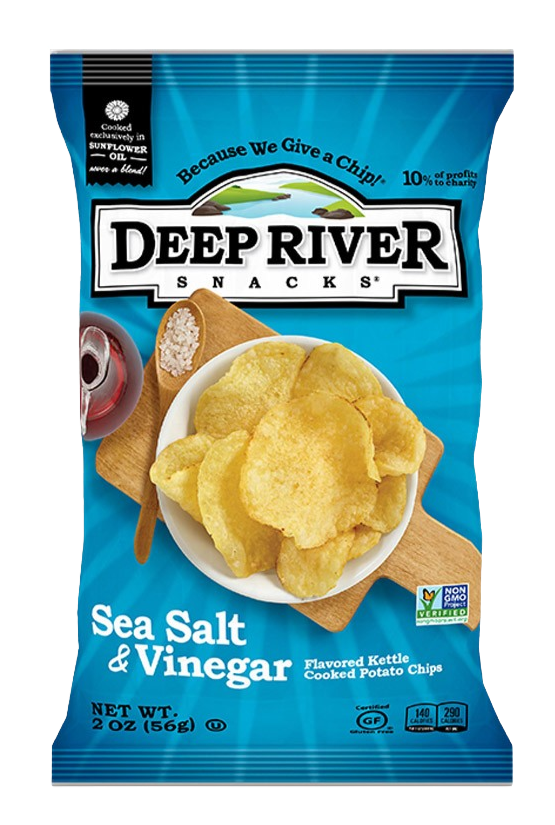 Deep River Sea Salt & Vinegar Kettle Chips – Martie