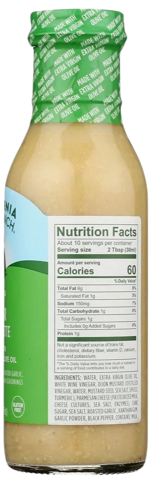 California Olive Ranch Caesar Vinaigrette Dressing – Martie
