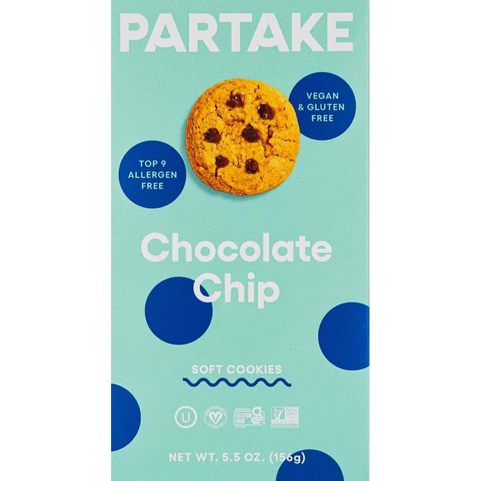 Partake Foods Chocolate Chip Soft Baked Cookie – Martie