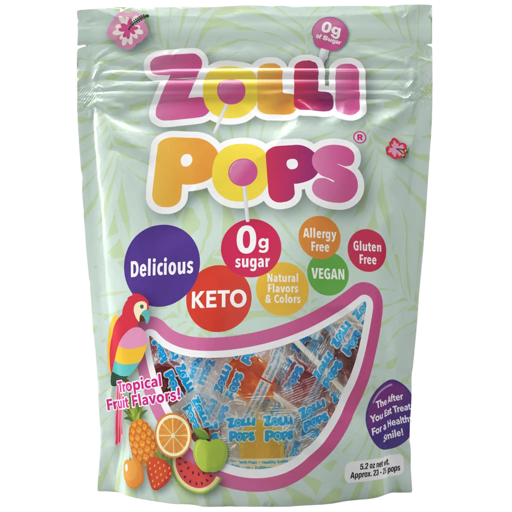 Zollipops Tropical Assorted Lollipops Fruit Flavor – Martie
