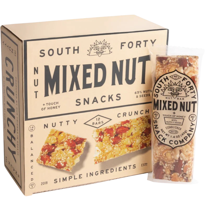 South 40 Snacks Mixed Nut Bar (12 CT) – Martie