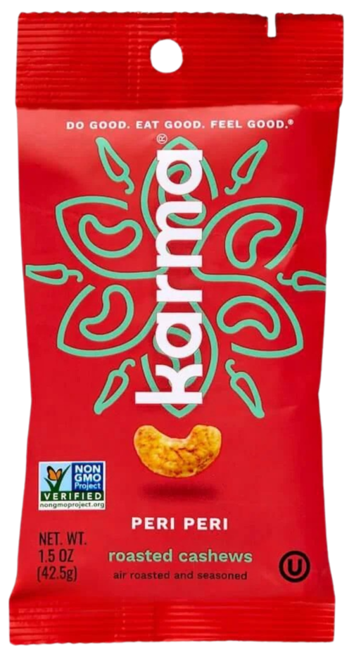 Karma Nuts Peri Peri Roasted Cashew Snack – Martie