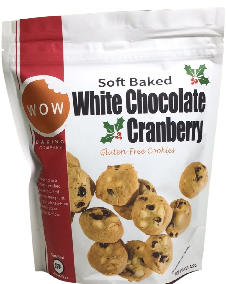 WOW Baking Company White Chocolate Cranberry Gluten-Free Cookies – Martie