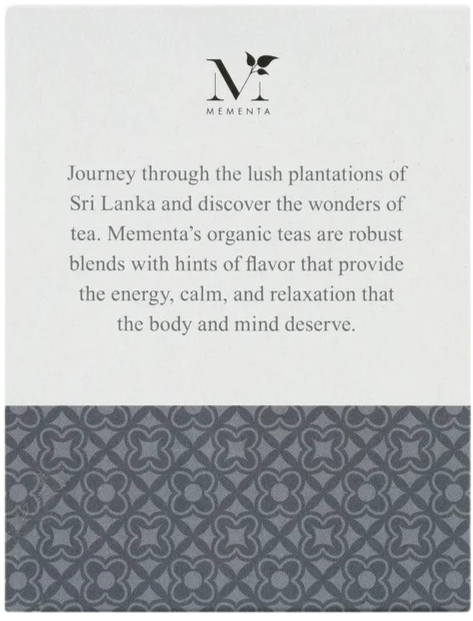 Mementa Organic Earl Grey Black Tea – Martie