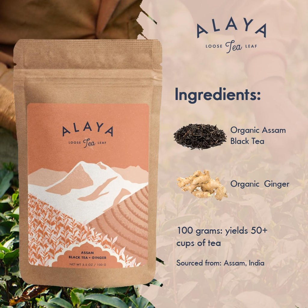 Alaya Assam Black Tea with Ginger – Martie
