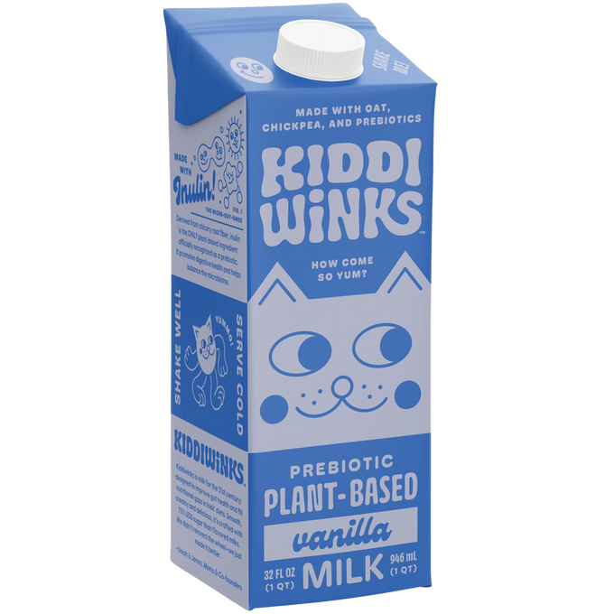 Kiddiwinks Prebiotic Plant-Based Vanilla Milk – Martie