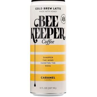 Beekeeper Coffee Caramel Latte Cold Brew RTD Coffee – Martie