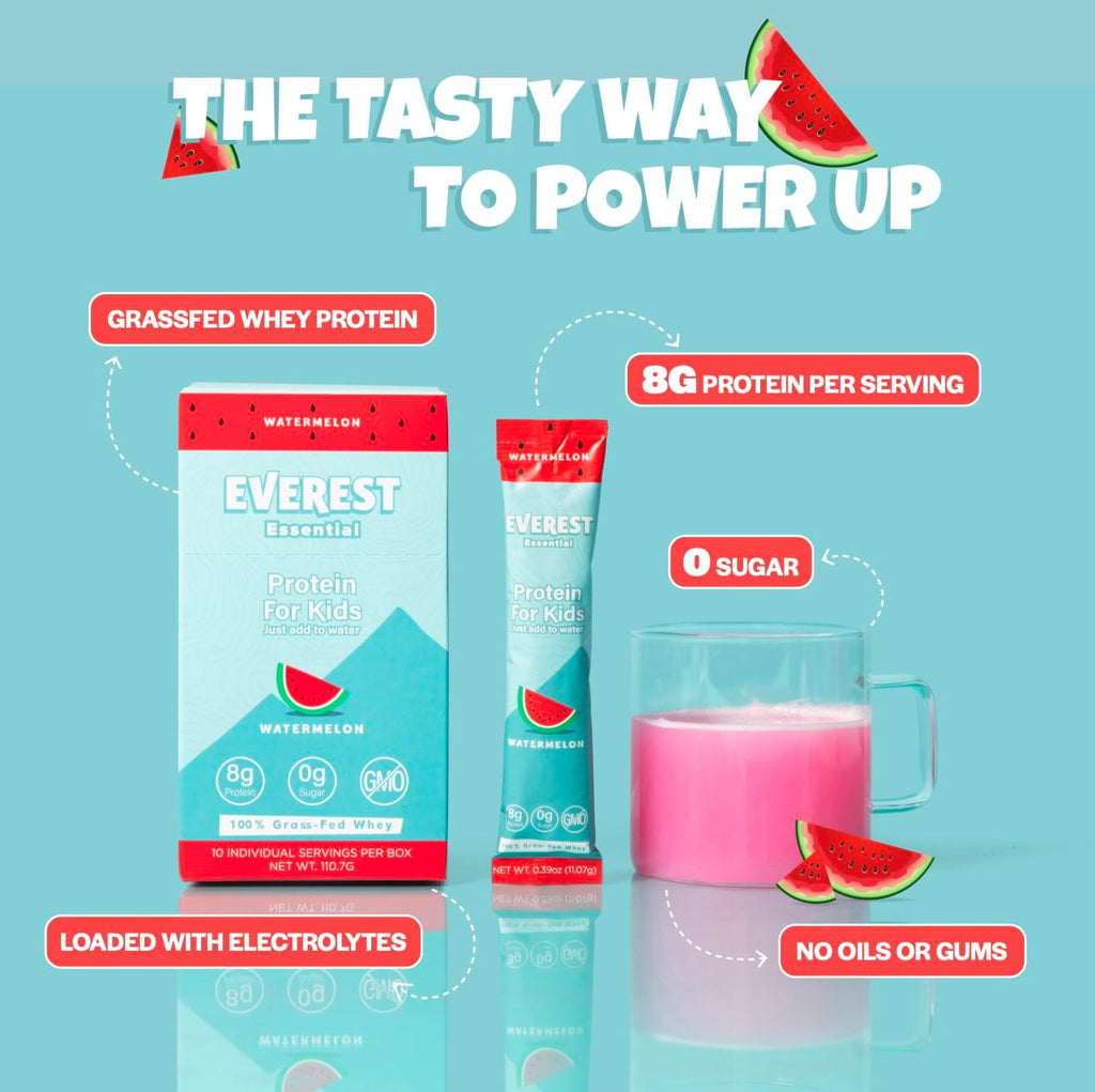 Everest Essentials Protein for Kids - Watermelon (10 CT) – Martie