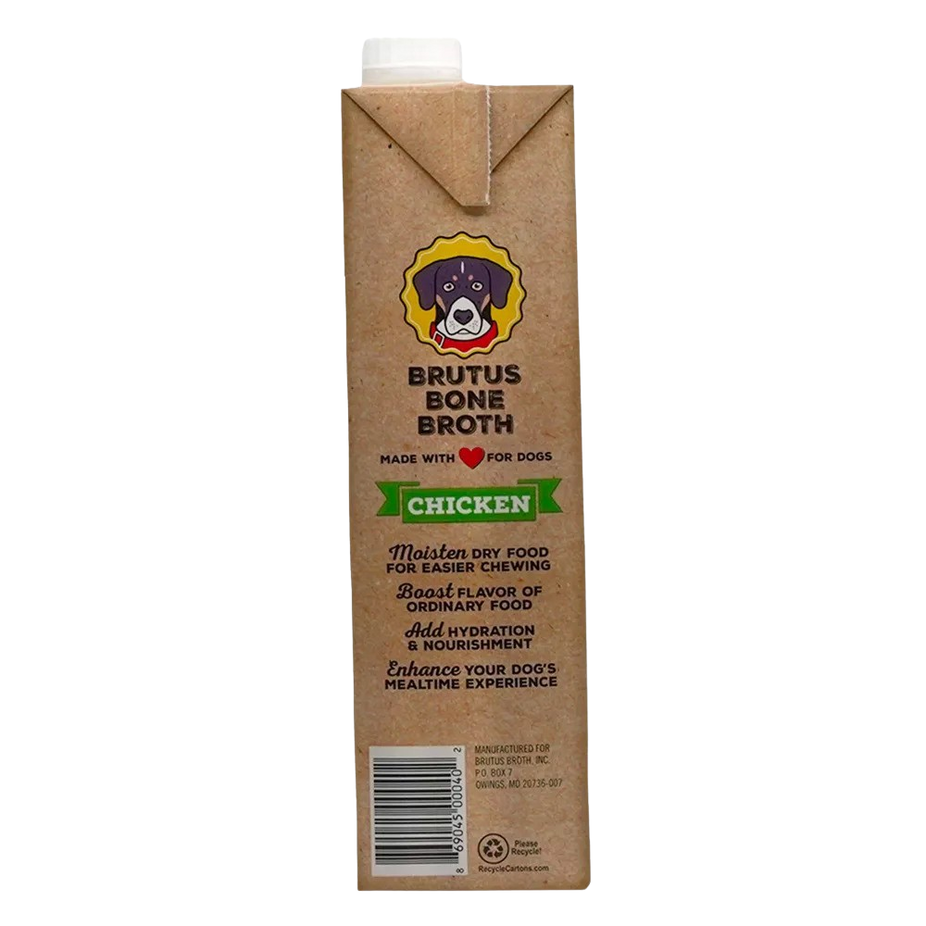 Brutus Broth Chicken Bone Broth Hip & Joint Formula Wet Dog Food – Martie