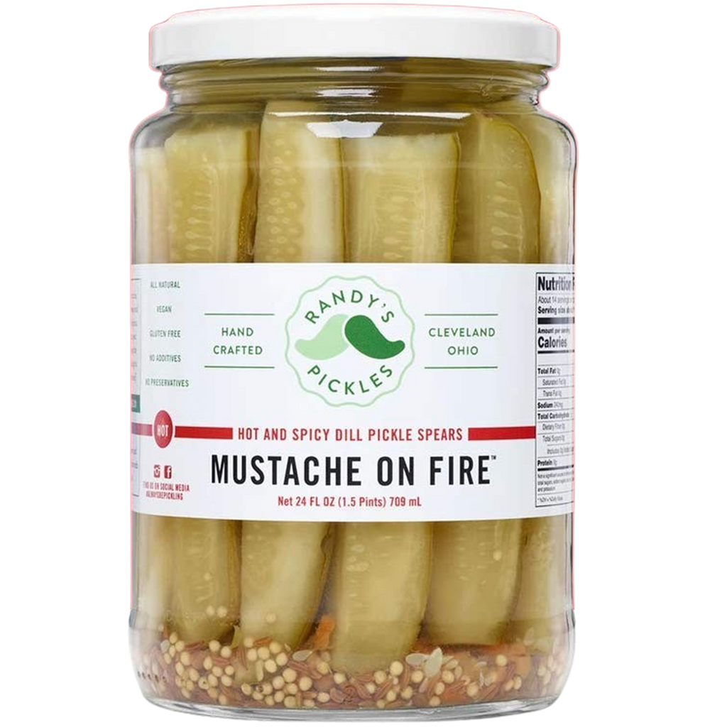 Randy's Artisanal Mustache On Fire Pickles – Martie