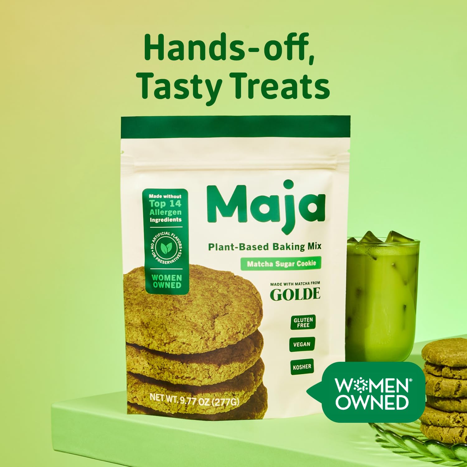 Maja Food Matcha Sugar Cookie Mix – Martie
