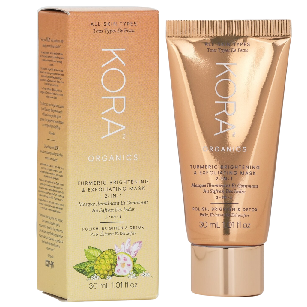 KORA Organics Turmeric Brightening and Exfoliating Mask – Martie