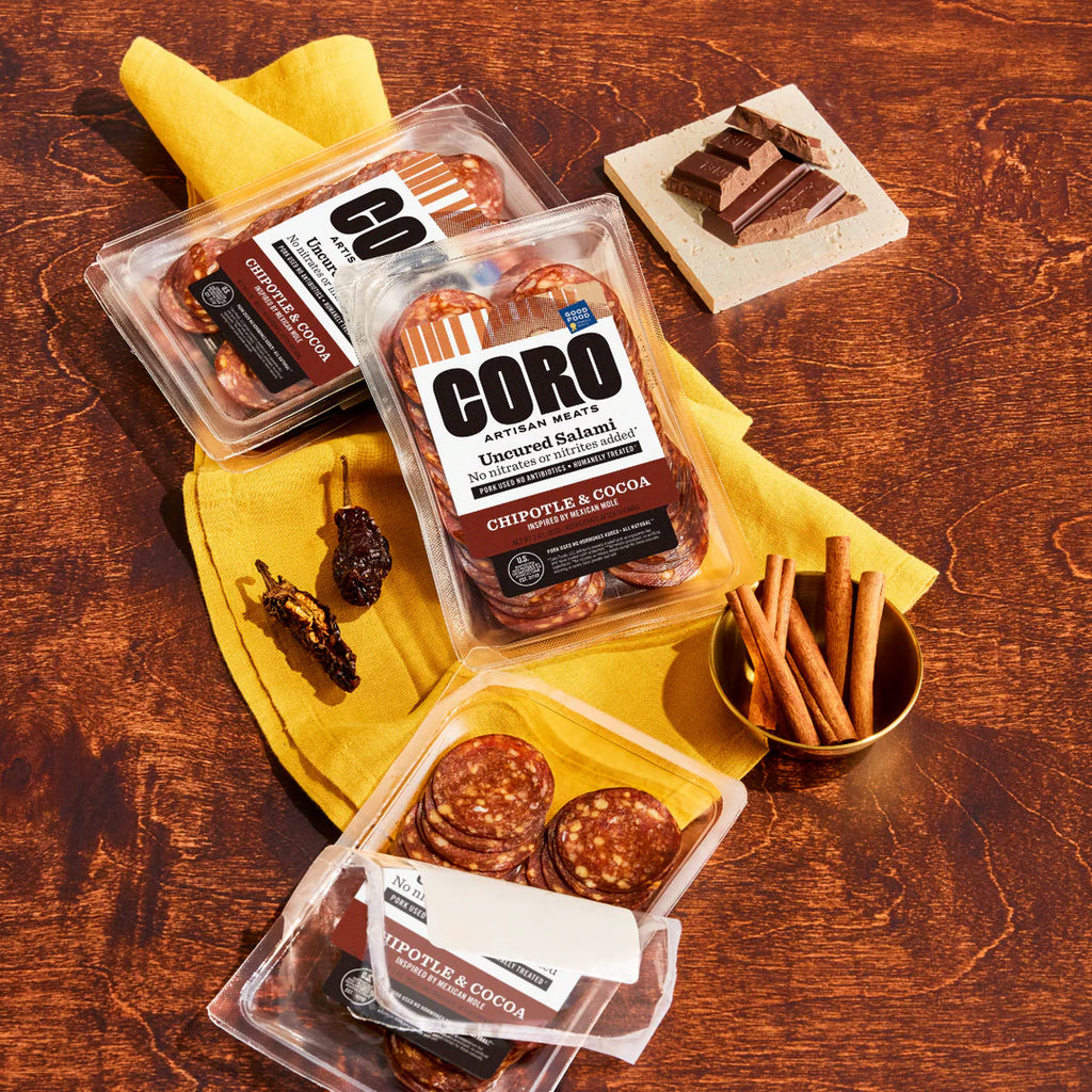 Coro Uncured Mole Sliced Salami – Martie