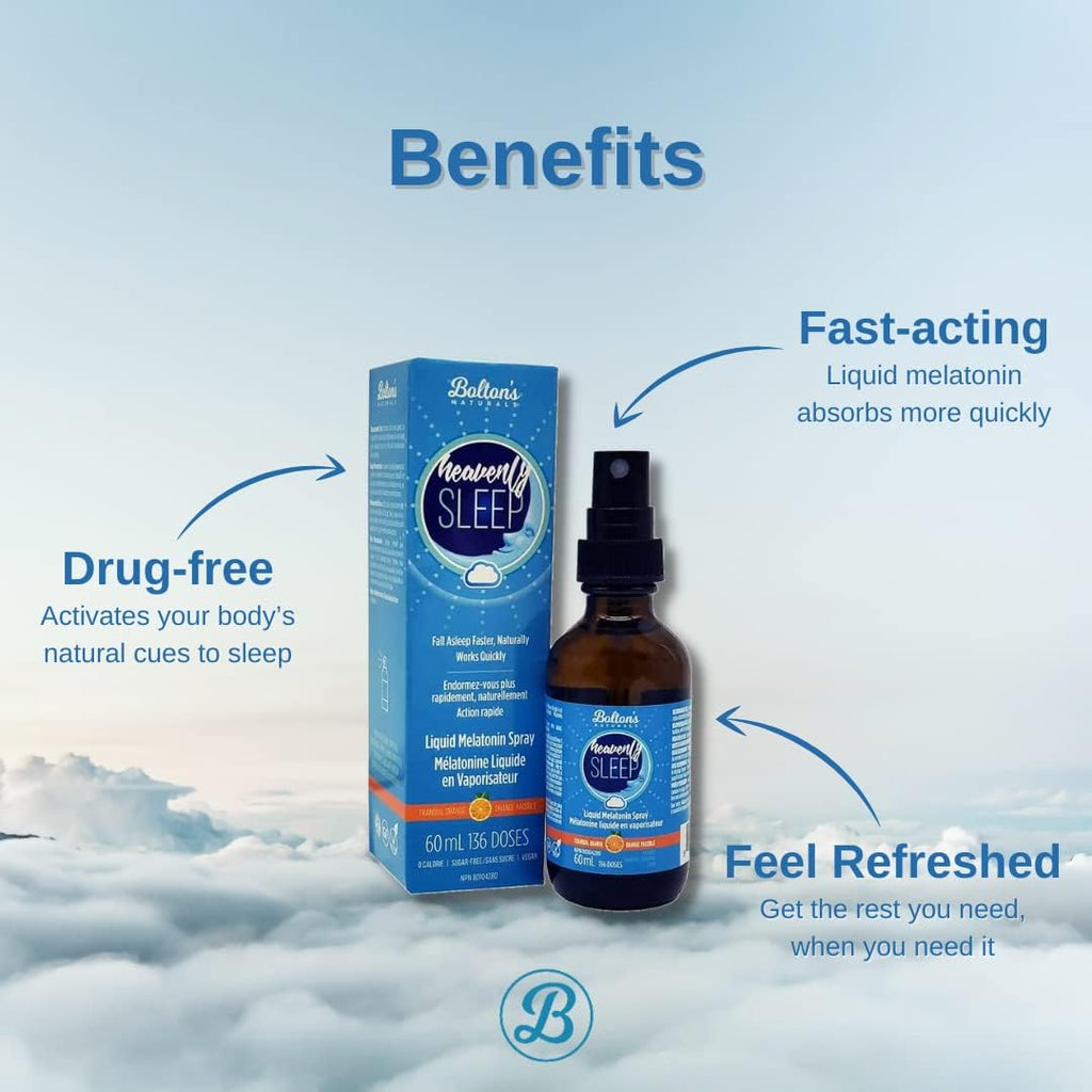 Bolton's Naturals Heavenly Sleep Melatonin Spray – Martie