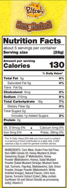 Unique Honey Mustard Puffzels – Martie