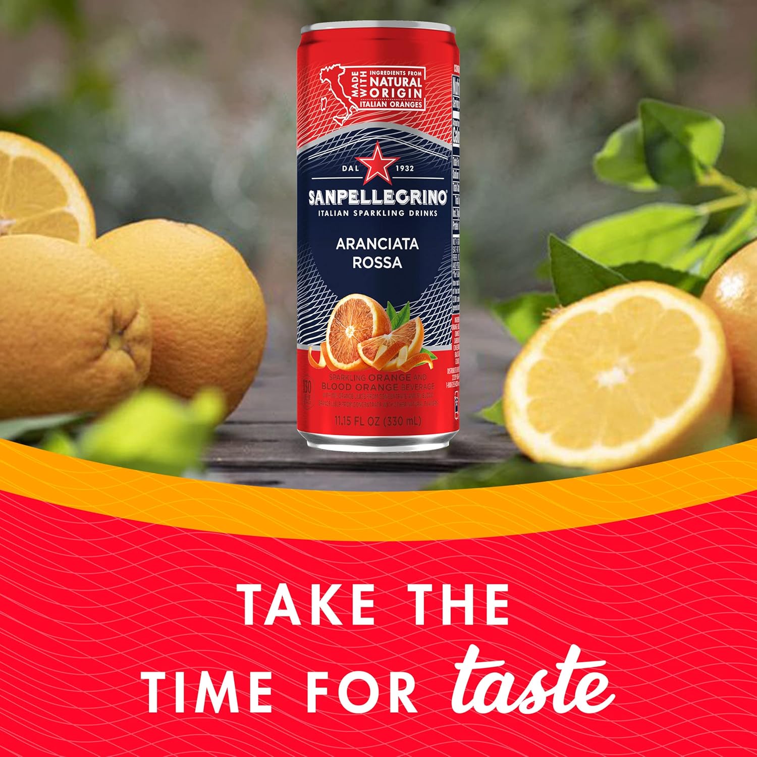 San Pellegrino Italian Sparkling Drinks - Aranciata Rossa (6 Pack) – Martie