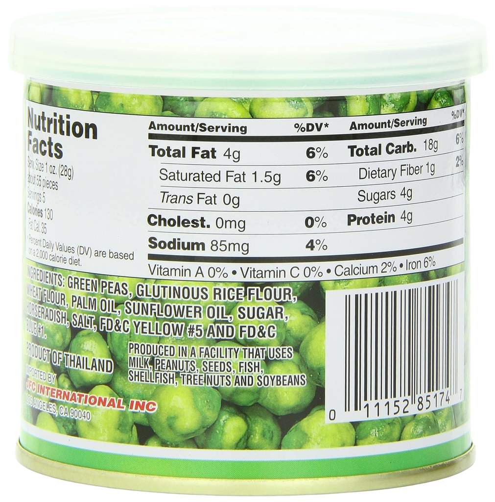 Hapi Hot Wasabi Flavored Green Peas – Martie